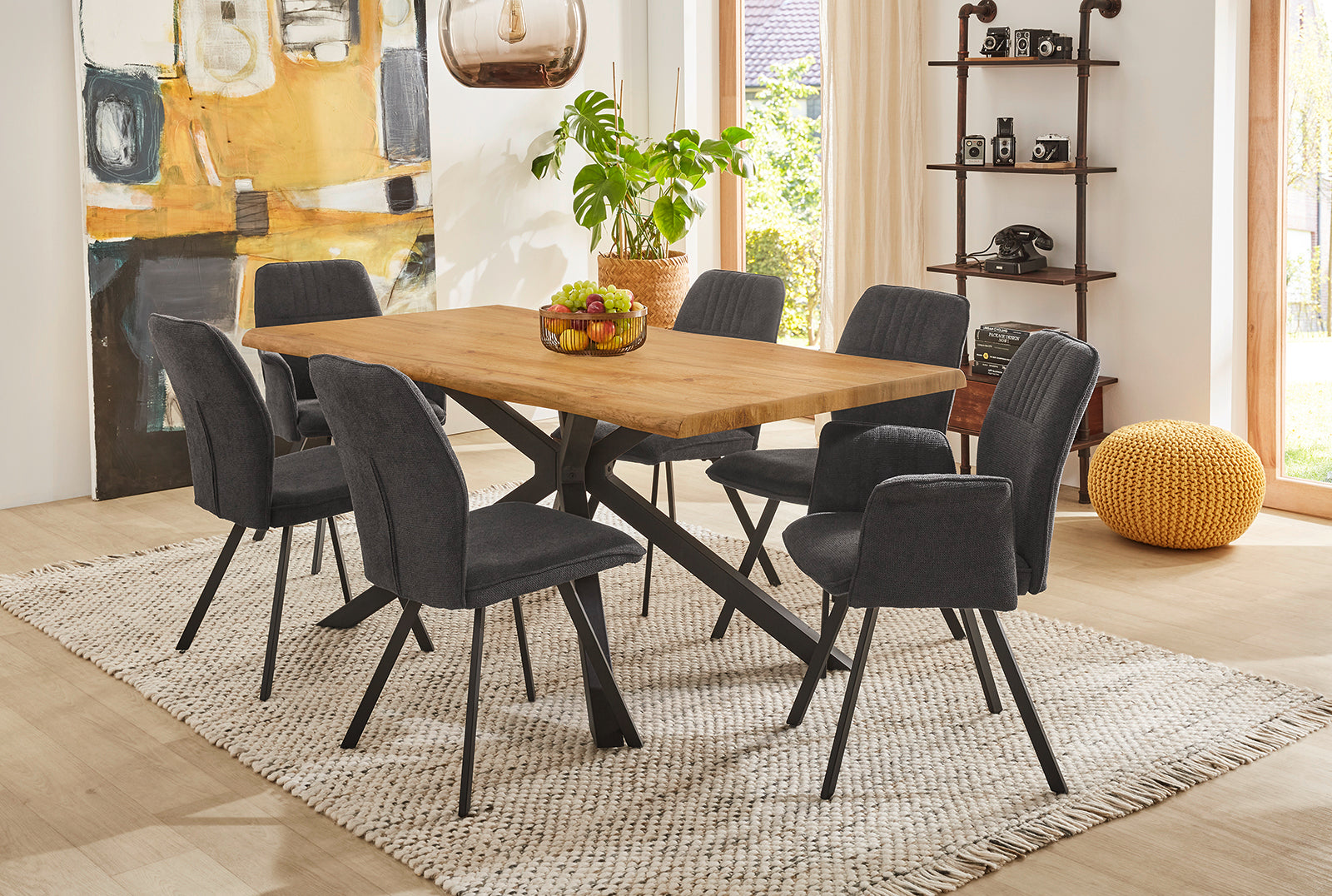 Esther asztal (vadtölgy), 180 x 90 cm